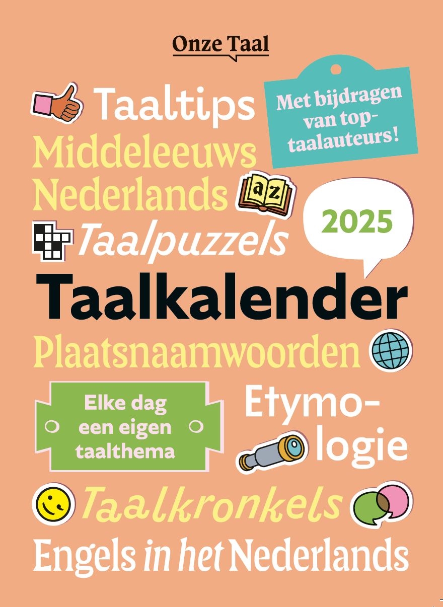 IVIO Boeken. Onze Taal taalkalender 2025